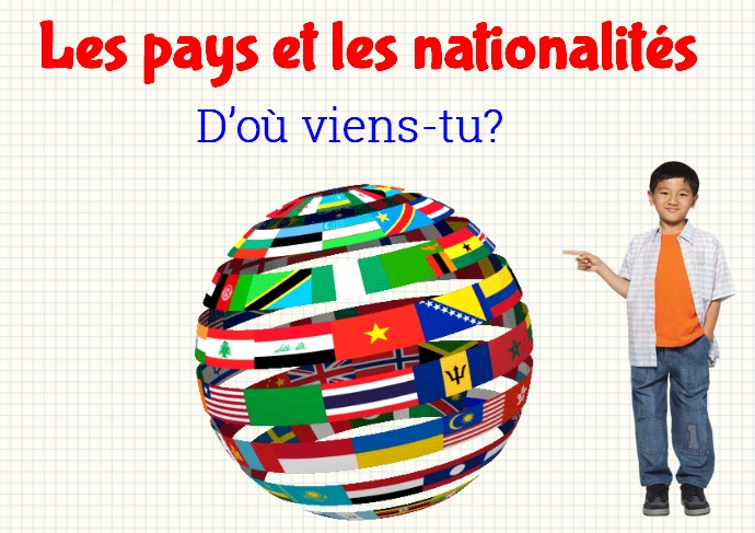 Countries and nationalities in French