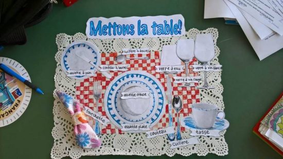 Let's set the table!
